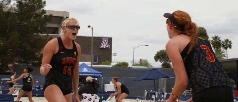 VolleyMob's Beach Pair Of The Year: USC's Kelly Claes & Sara Hughes