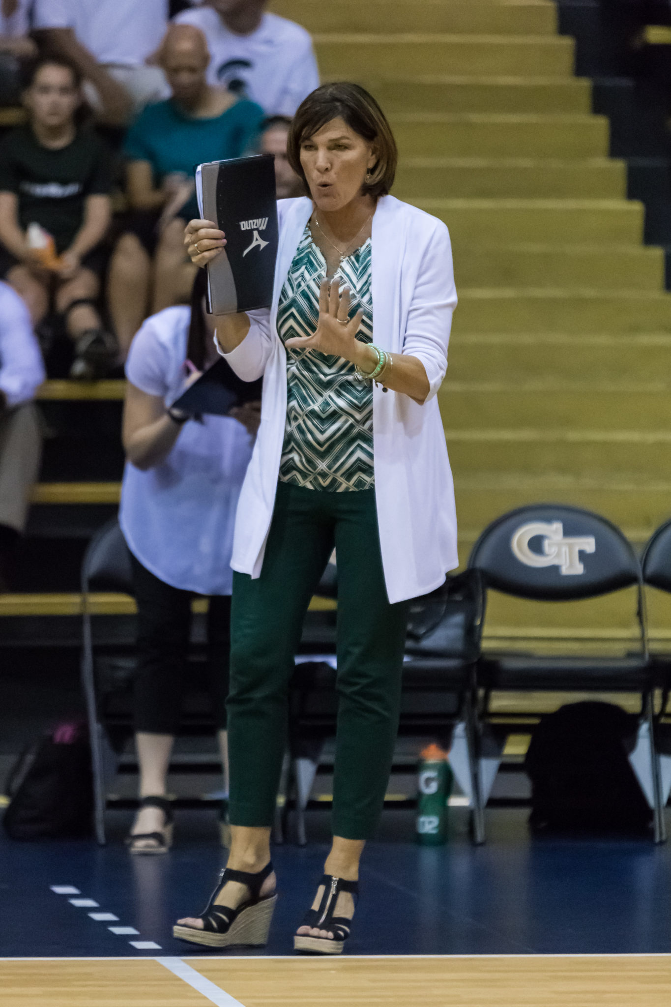 Michigan State's Cathy George Picks Up 600th Career Coaching Win