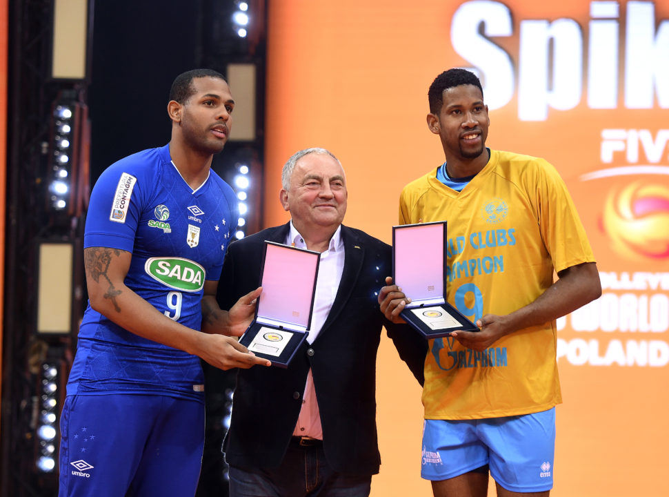 Osmany Juantorena Wins Record 4th MVP At Club World Championships