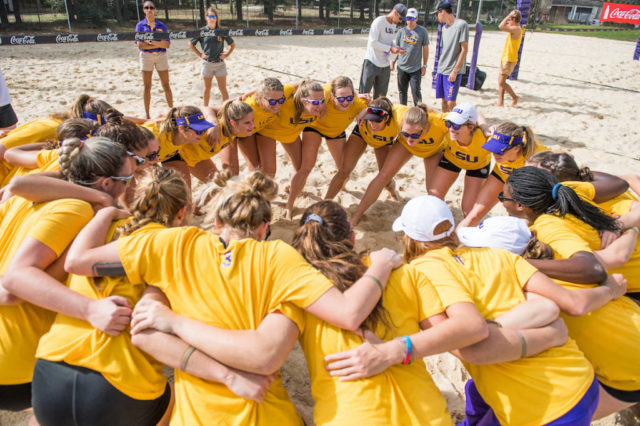 LSU Beach Volleyball Wins 12th-Straight Match