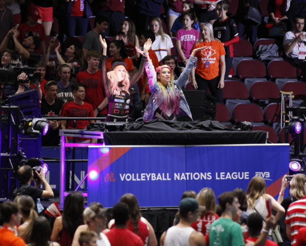 NERVO Performs "Worlds Collide" at VNL in Ottawa